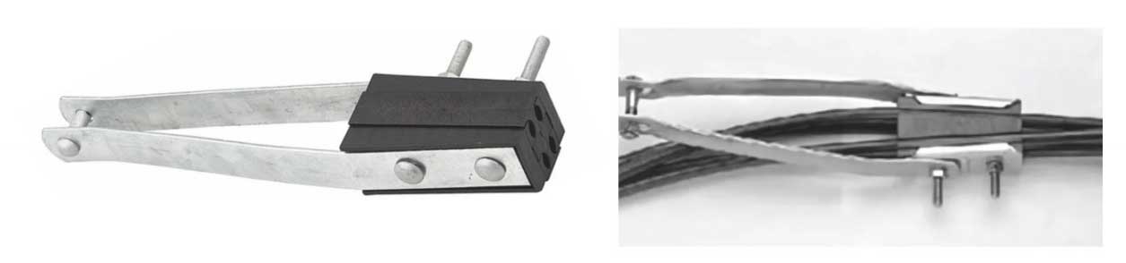 Anchoring clamp-UNI Electric LV ABC Aerial Electrical Fittings manufacturer